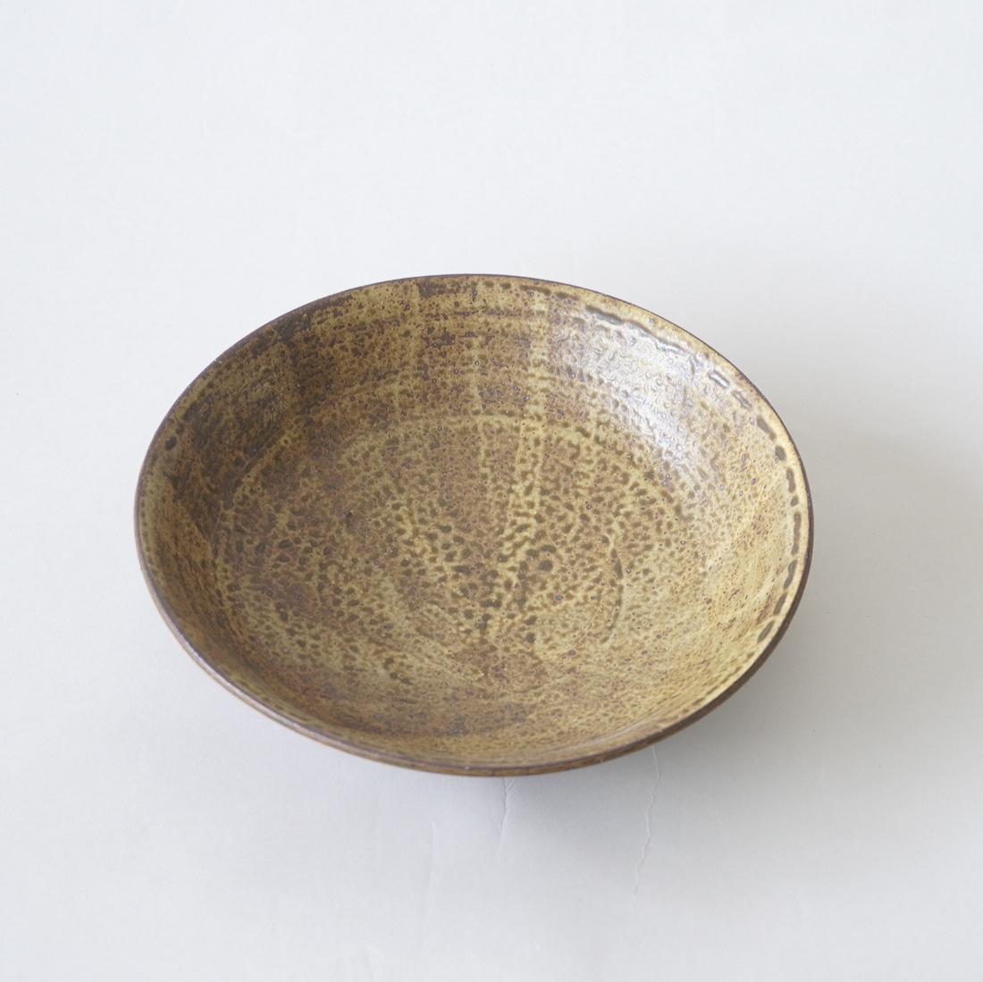 Yellow Low Wide Bowl - Yellow Signature series (SBY1) - Clay Expression